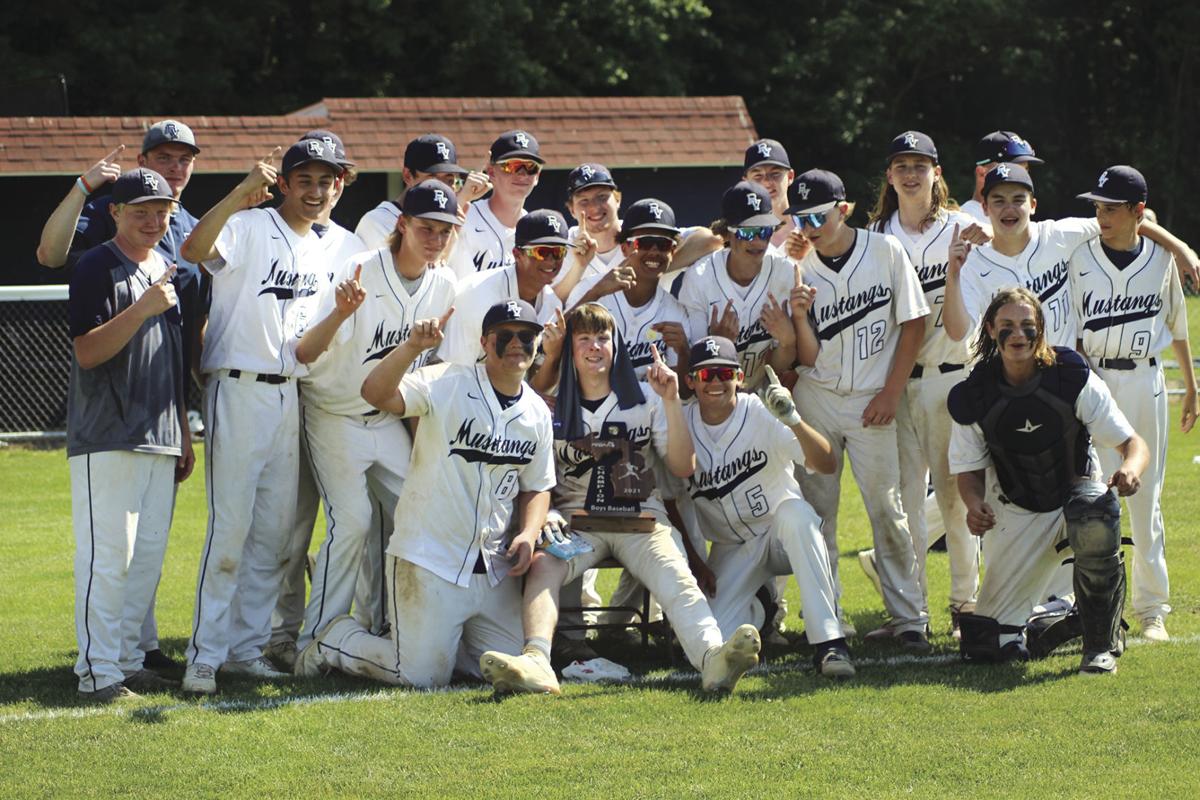 Strong play carries Mustangs to top spot in district baseball tourney ...