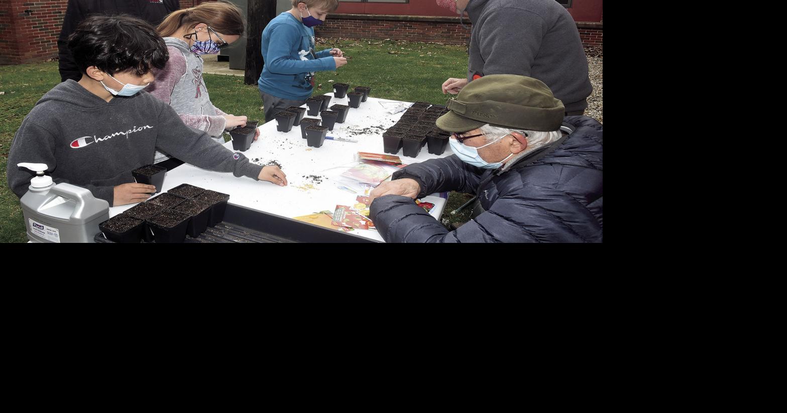 River Valley Elementary School pupils begin spring planting | Features ...