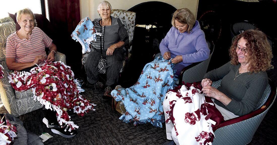 Blanket Project volunteers share the warmth with community | Features ...