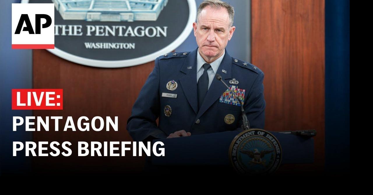 LIVE: Pentagon press briefing | Video | hartfordcitynewstimes.com