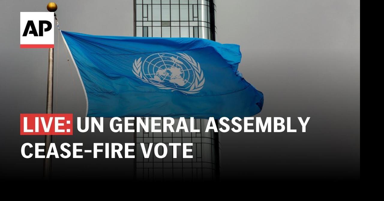 UN General Assembly LIVE: Vote on nonbinding resolution demanding a ...