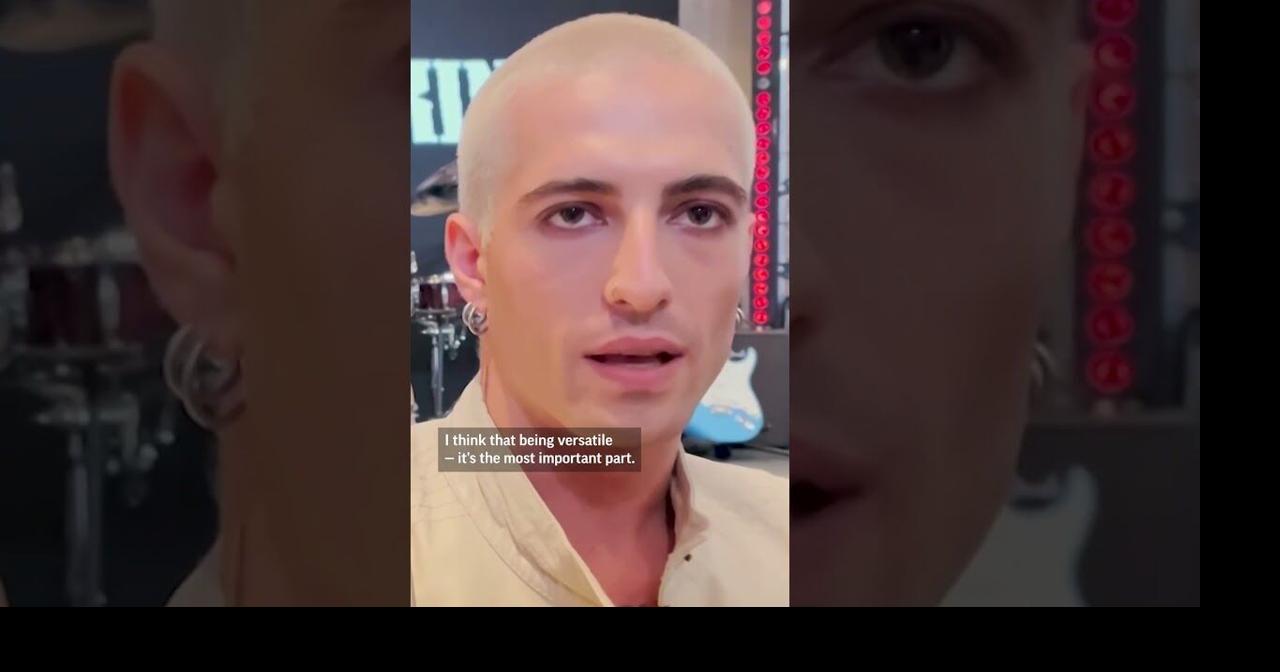 Måneskin frontman Damiano David on being versatile | Video ...