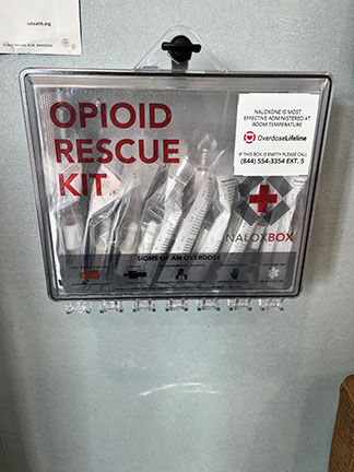 Naloxone boxes installed at IU Health Blackford and IU Health Jay ...