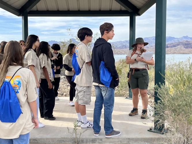 Thunderbolt middle school eighth graders explore Mojave Desert ...