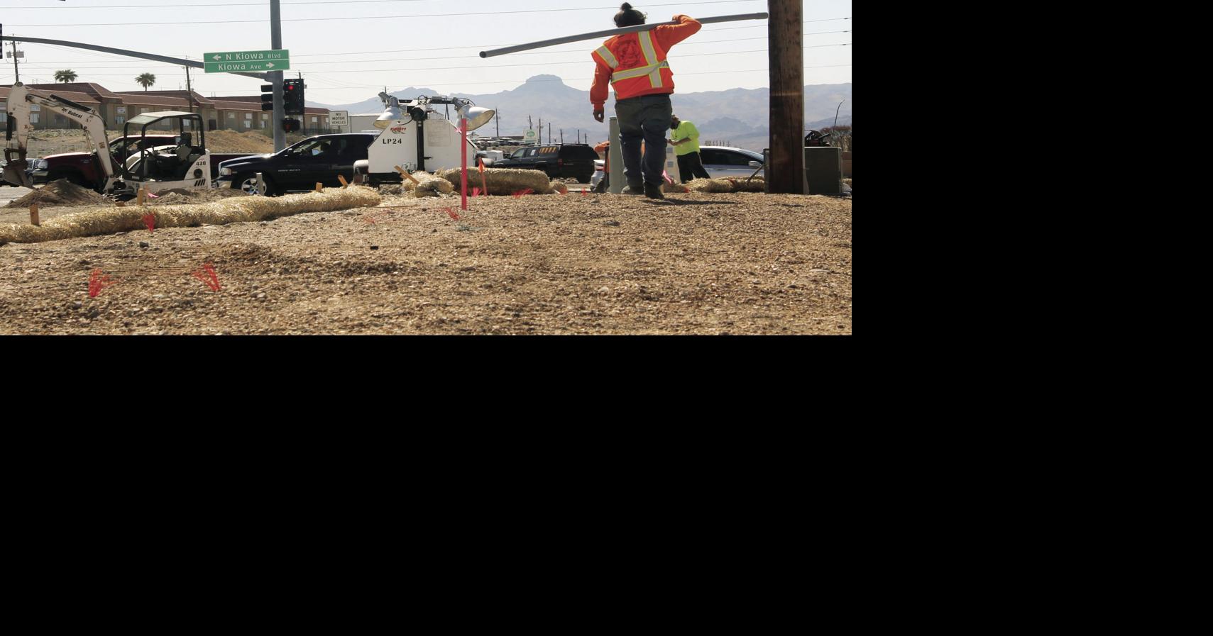 Kiowa median project will finish in December | Local News Stories ...