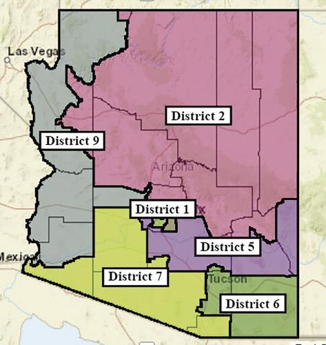 Voter maps lump Mohave County with urban areas | Local News Stories ...