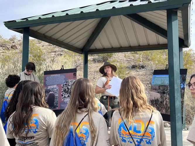 Thunderbolt middle school eighth graders explore Mojave Desert ...