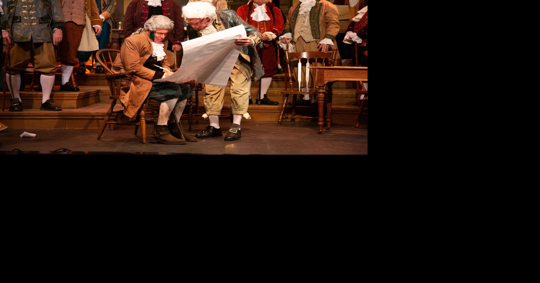 Founding fathers take the stage in GraceArts Live's patriotic musical ...