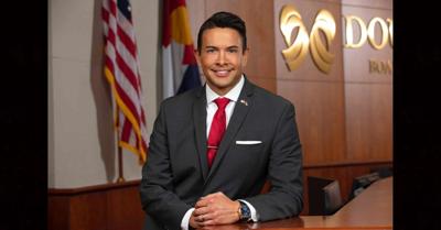 Douglas County Commissioner Abe Laydon reacts to suspension of his law ...