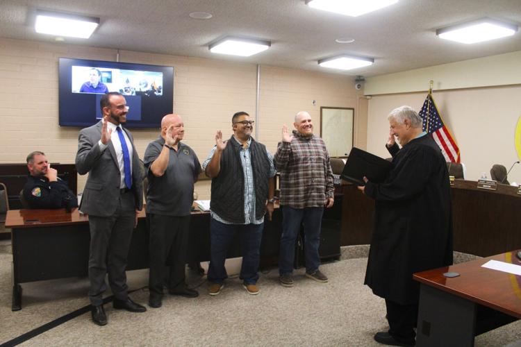 New and Returning Parker Council Members sworn in. | Parker News ...