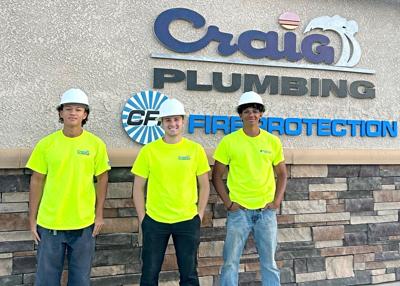 Craig Plumbing provides apprenticeship program for graduating high ...