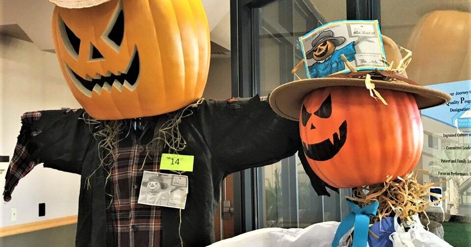 Straw ballots: Havasu Regional Medical Center hosts scarecrow ...