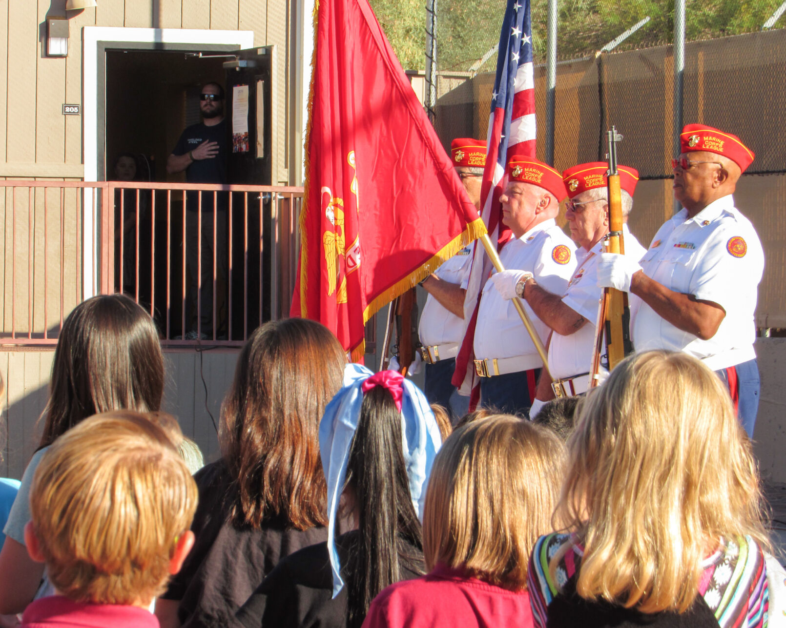 Photos | Havasu Preparatory Academy students observe flag folding ...