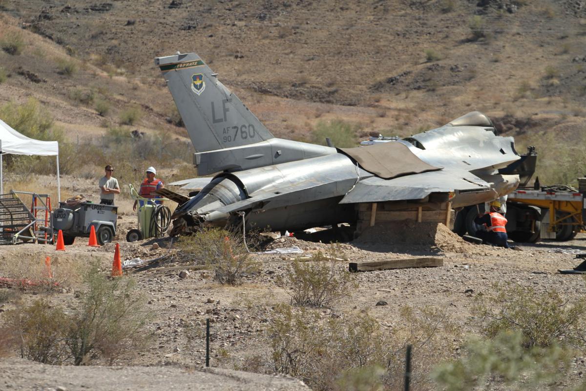 Recovery process for crashed F-16 begins | Local News Stories ...