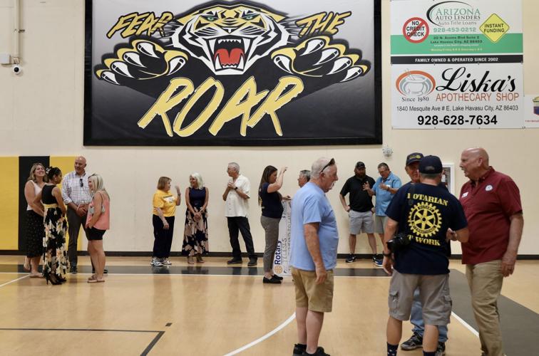 Service groups donate Balloonfest money to Telesis | Local News Stories ...