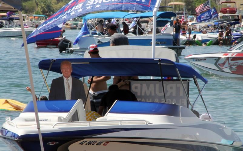 Photos: Labor Day weekend Trump boat rally on Lake Havasu | Local News ...