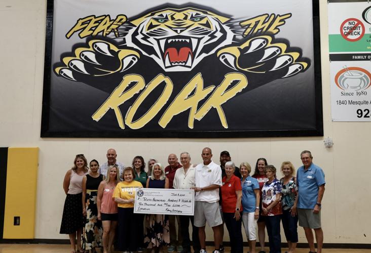 Service groups donate Balloonfest money to Telesis | Local News Stories ...