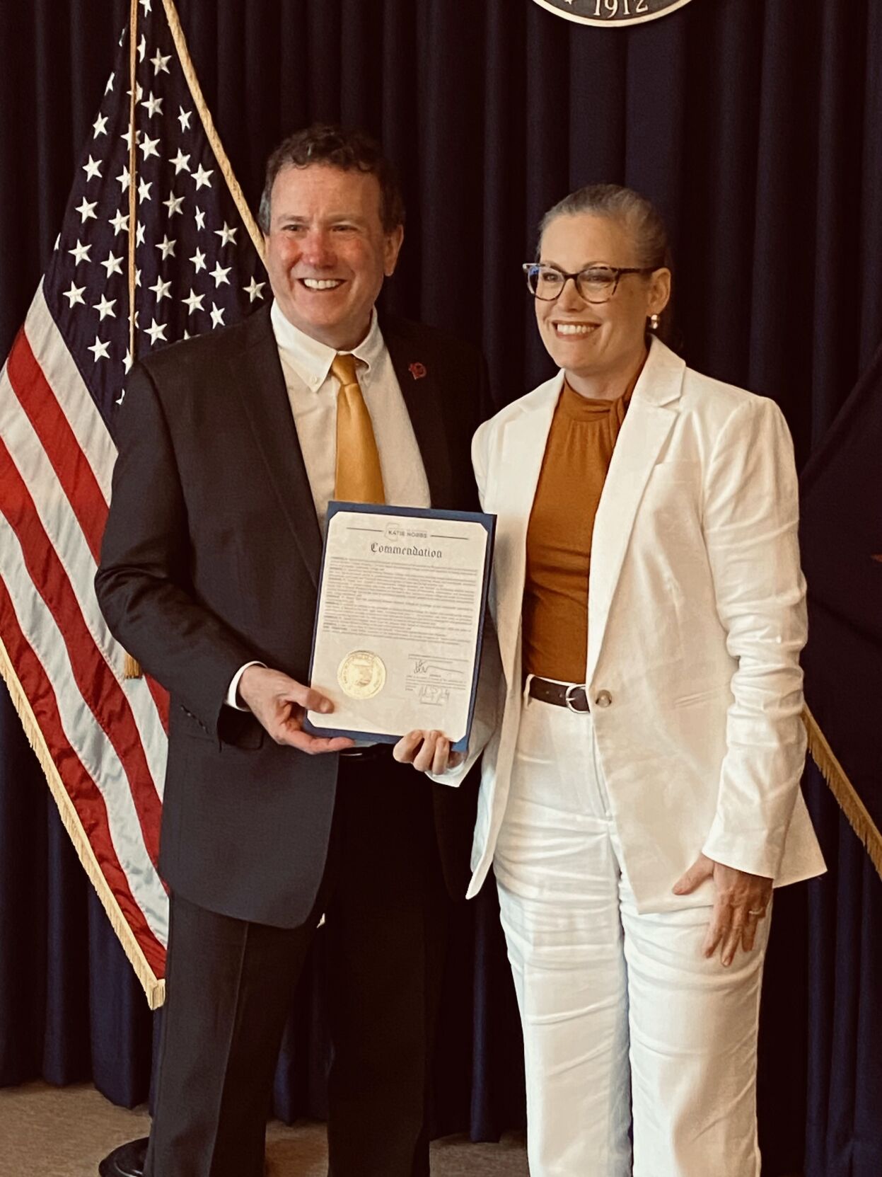 Governor Hobbs recognizes Dr. Daniel Corr’s leadership at AWC | Parker News | havasunews.com