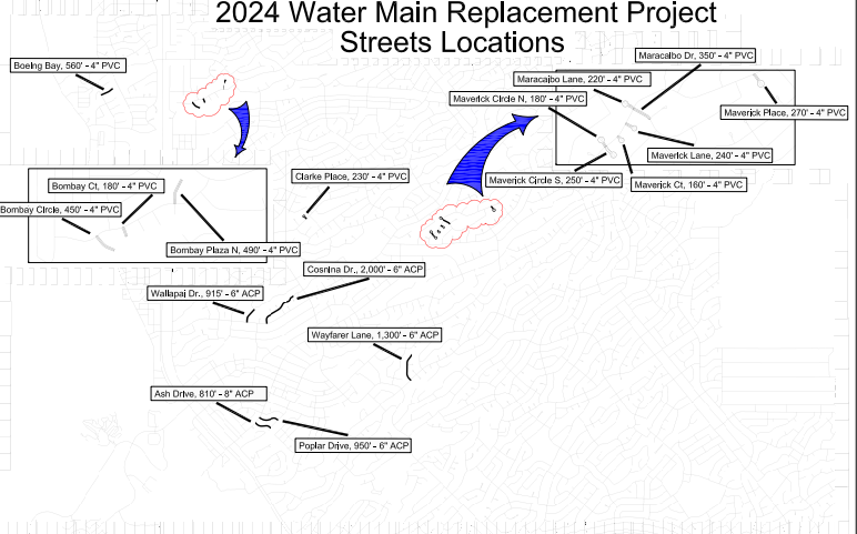 City council approves phase one of water main replacement project | Local News Stories ...