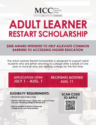 MCC offering multiple scholarships to help adults get back into college ...