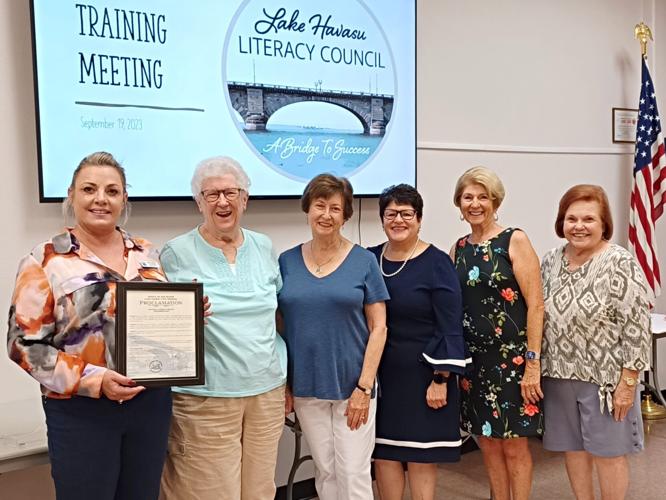 National Literacy Month recognized by Havasu Literacy Council, mayor’s ...