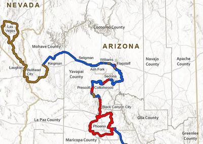1,500-mile Sun Corridor Trail, linking Las Vegas to Southern Arizona ...