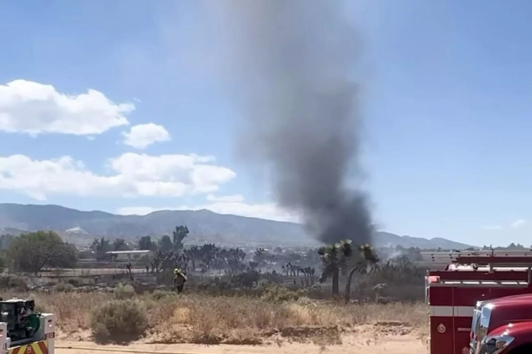 What is an ‘ash devil’? Rare fire phenomenon rises in San Bernardino ...