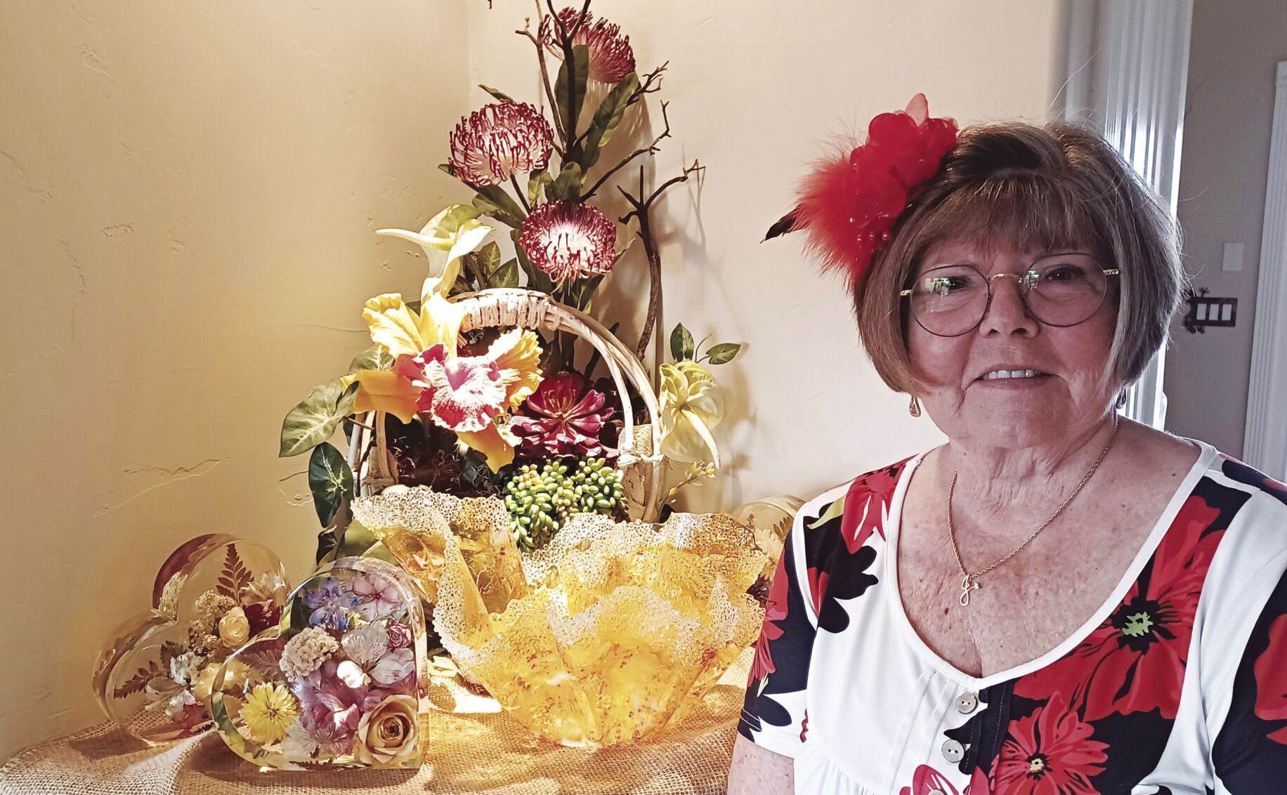 Meet the Artist: Resin artist Jan Klatt discovered creative talent amid ...