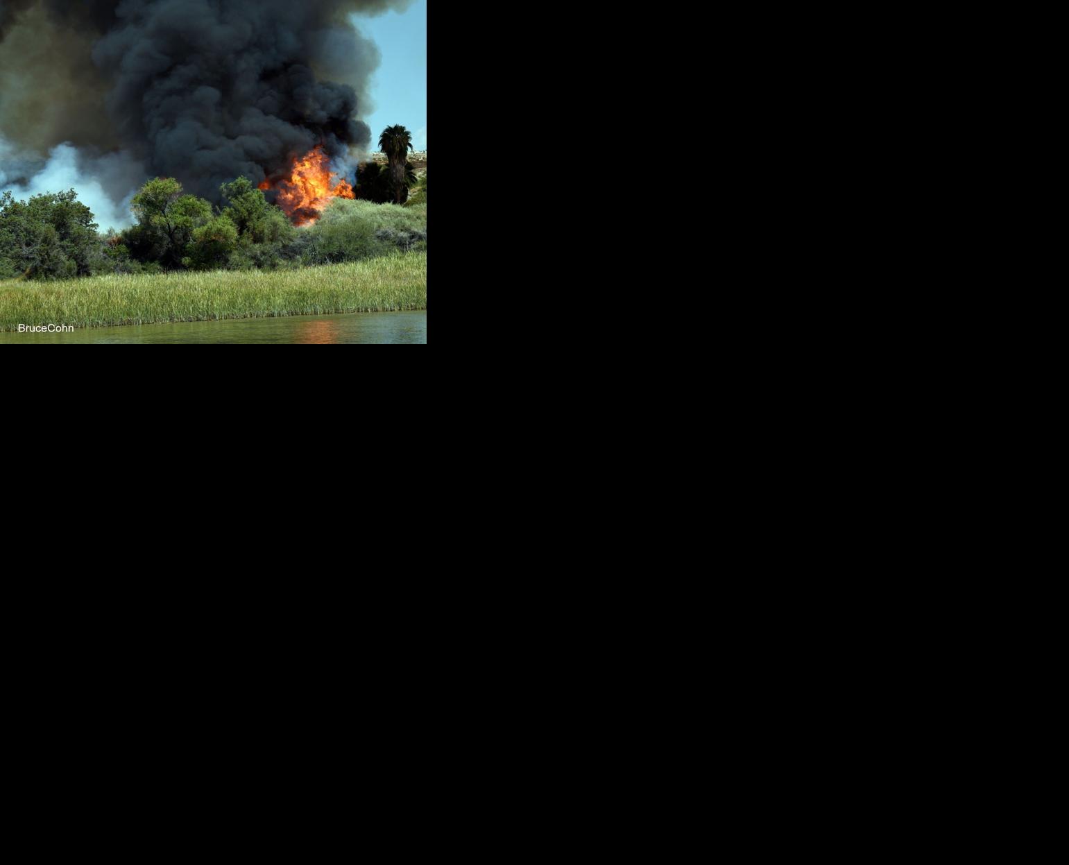 Laughlin fire: Arson possible cause of brush fire on Nevada side of ...