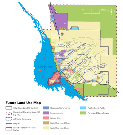 Lake Havasu City's Future Land Use Map: What's changed since 2016's ...