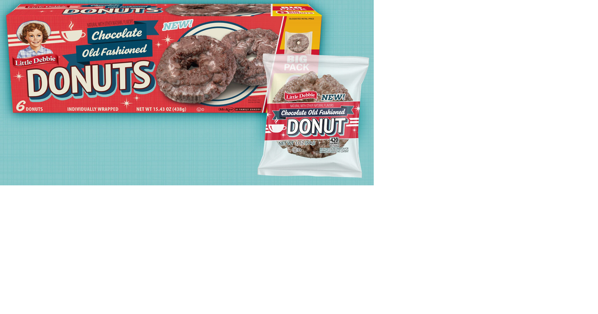 Little Debbie expands donut lineup with new chocolate old-fashioned ...
