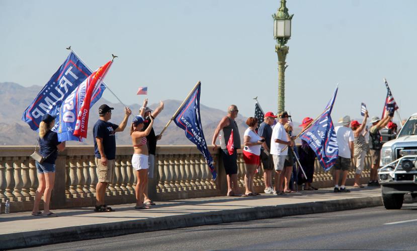 Photos: Trump march across the London Bridge | Local News Stories ...