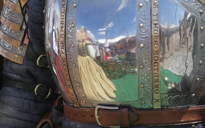 A wind-whipped first day for the ninth annual London Bridge Renaissance ...