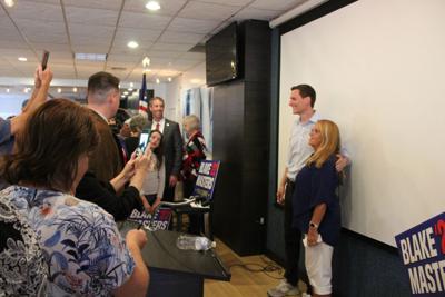 Blake Masters speaks to packed room in Havasu in push for U.S. Senate ...