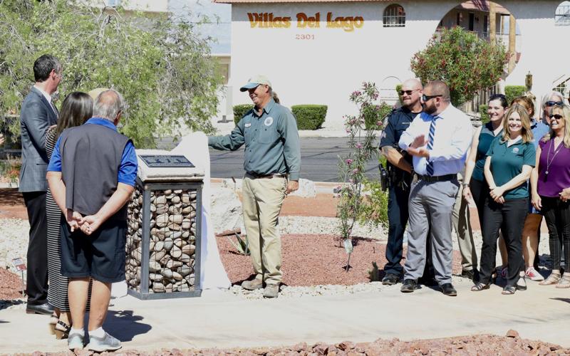 City celebrates Earth Day with water smart garden ribbon cutting ...