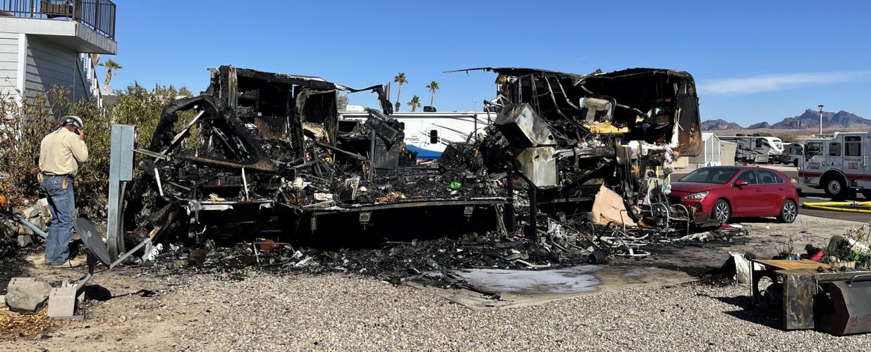 Fifth wheel catches fire after alleged cooking mishap | Complimentary ...