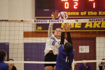 Knights volleyball sweeps Westview on senior night | Local Sports News ...