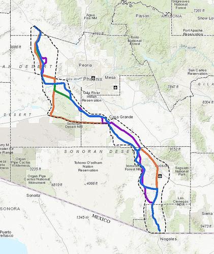 Proposed Interstate 11 highway from Nogales to Kingman draws foes ...