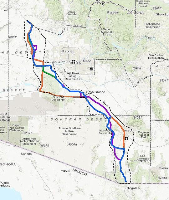 Proposed Interstate 11 highway from Nogales to Kingman draws foes ...