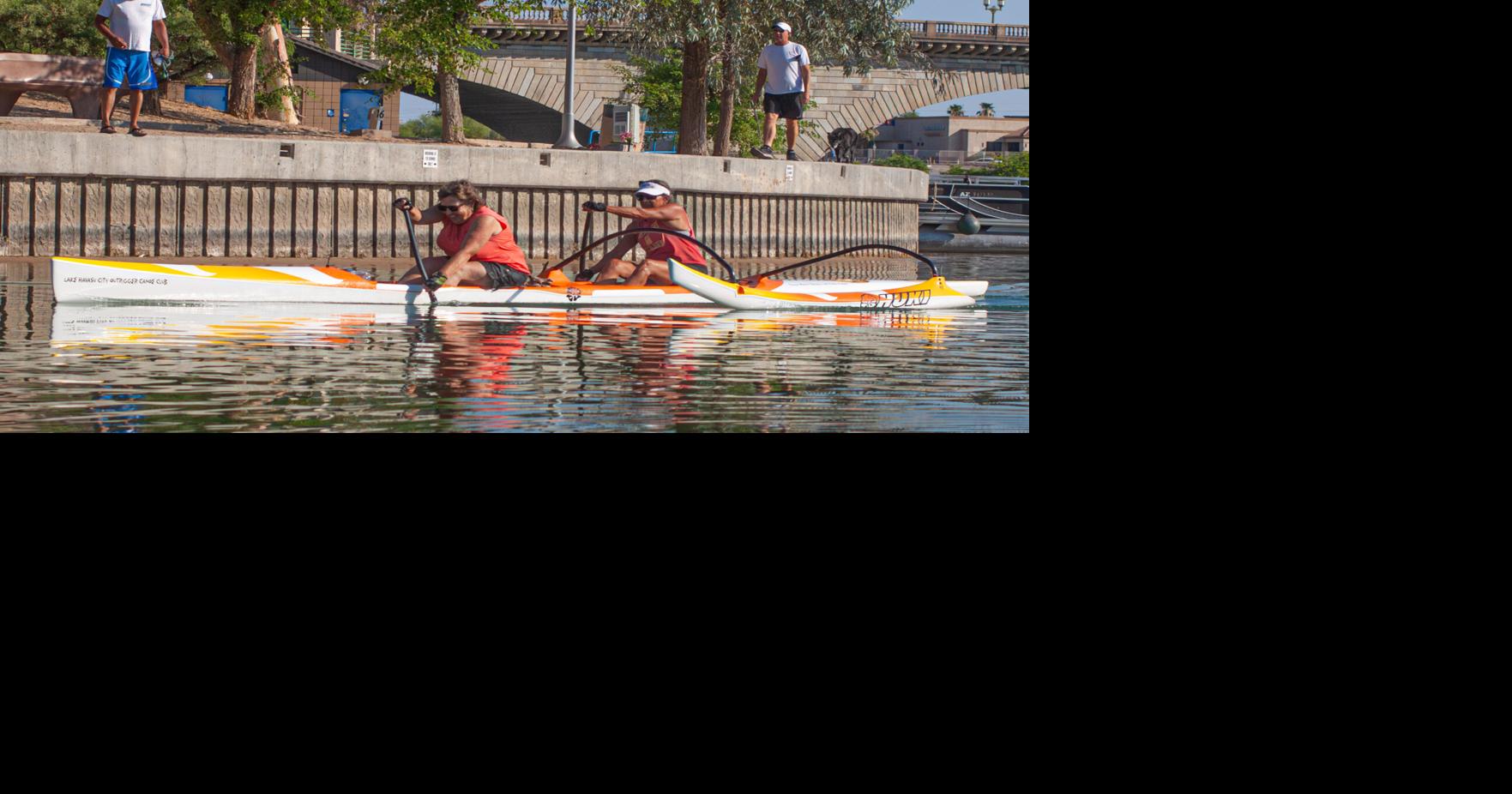 Seen in Havasu: Outrigger canoers hit the channel | Local News Stories ...