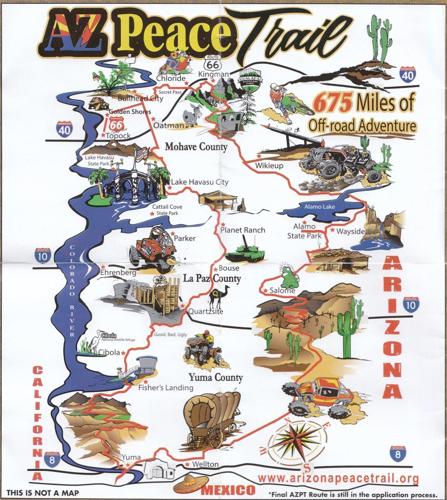 Presentation describes riding the Arizona Peace Trail | Parker News ...