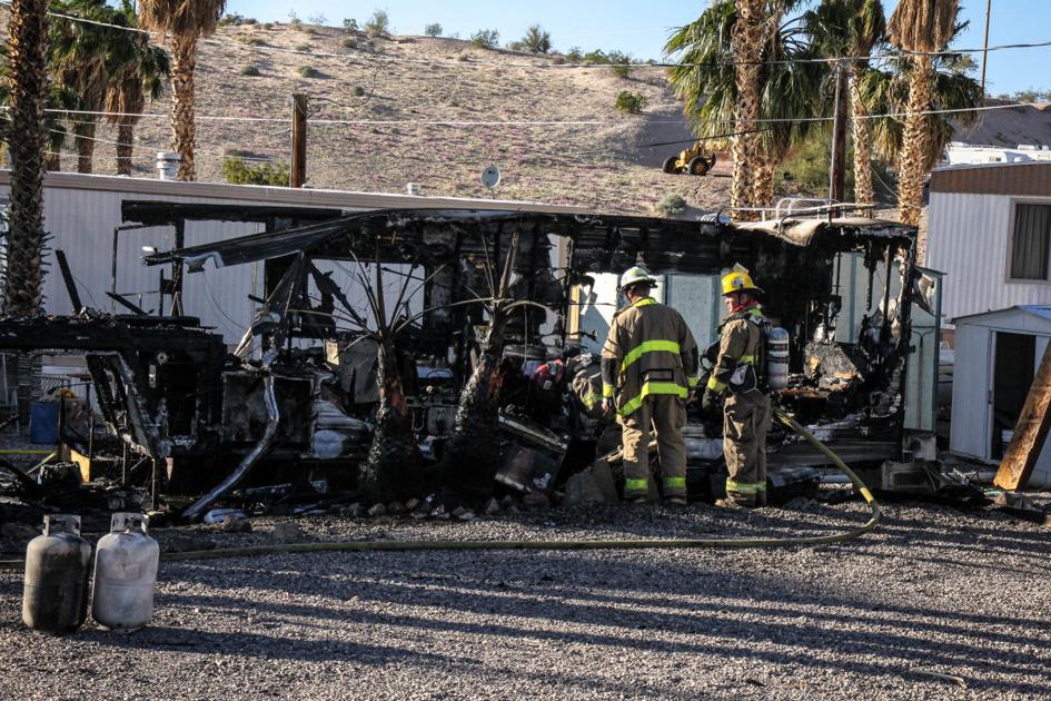 Trailer fire a total loss | Local News Stories | havasunews.com