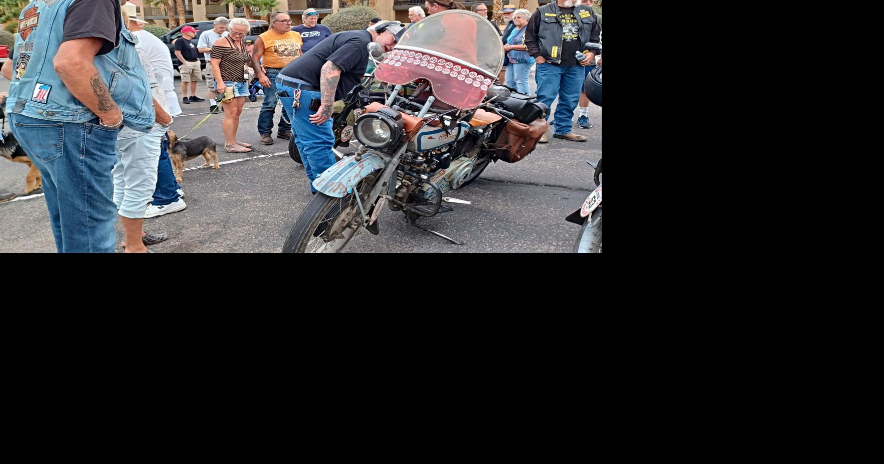 Motorcycle Cannonball cruises through Havasu for biennial race ...