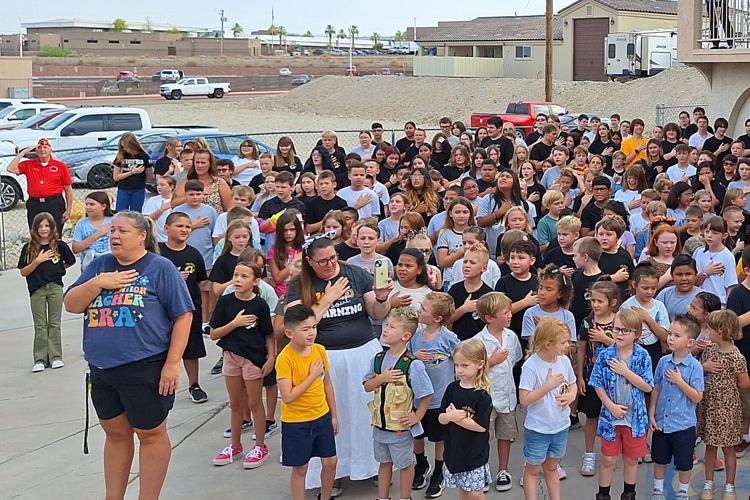 Telesis continues decades-long flag-raising ceremony for students ...