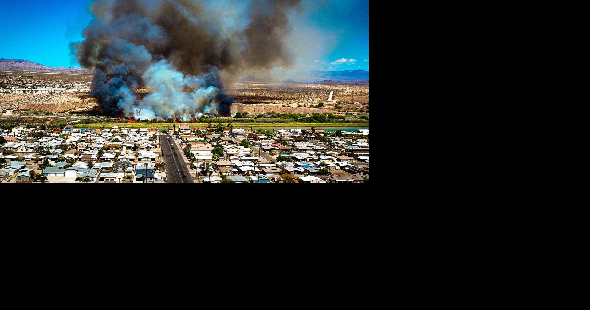 Laughlin fire: Arson possible cause of brush fire on Nevada side of ...
