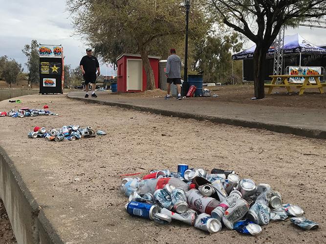 Resort caught off guard by larger crowds of spring breakers, trash ...