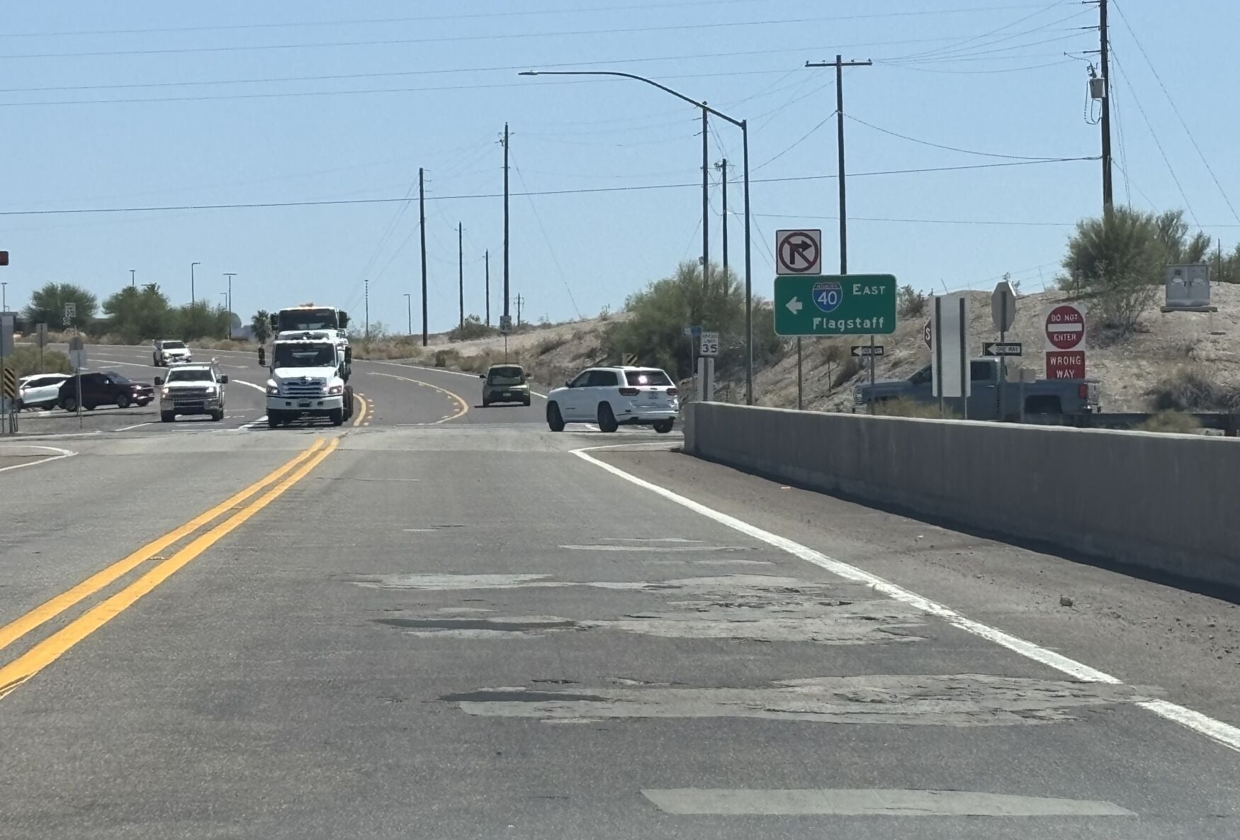 Paving and bridge projects progressing on SR 95, I-40 near Lake Havasu ...