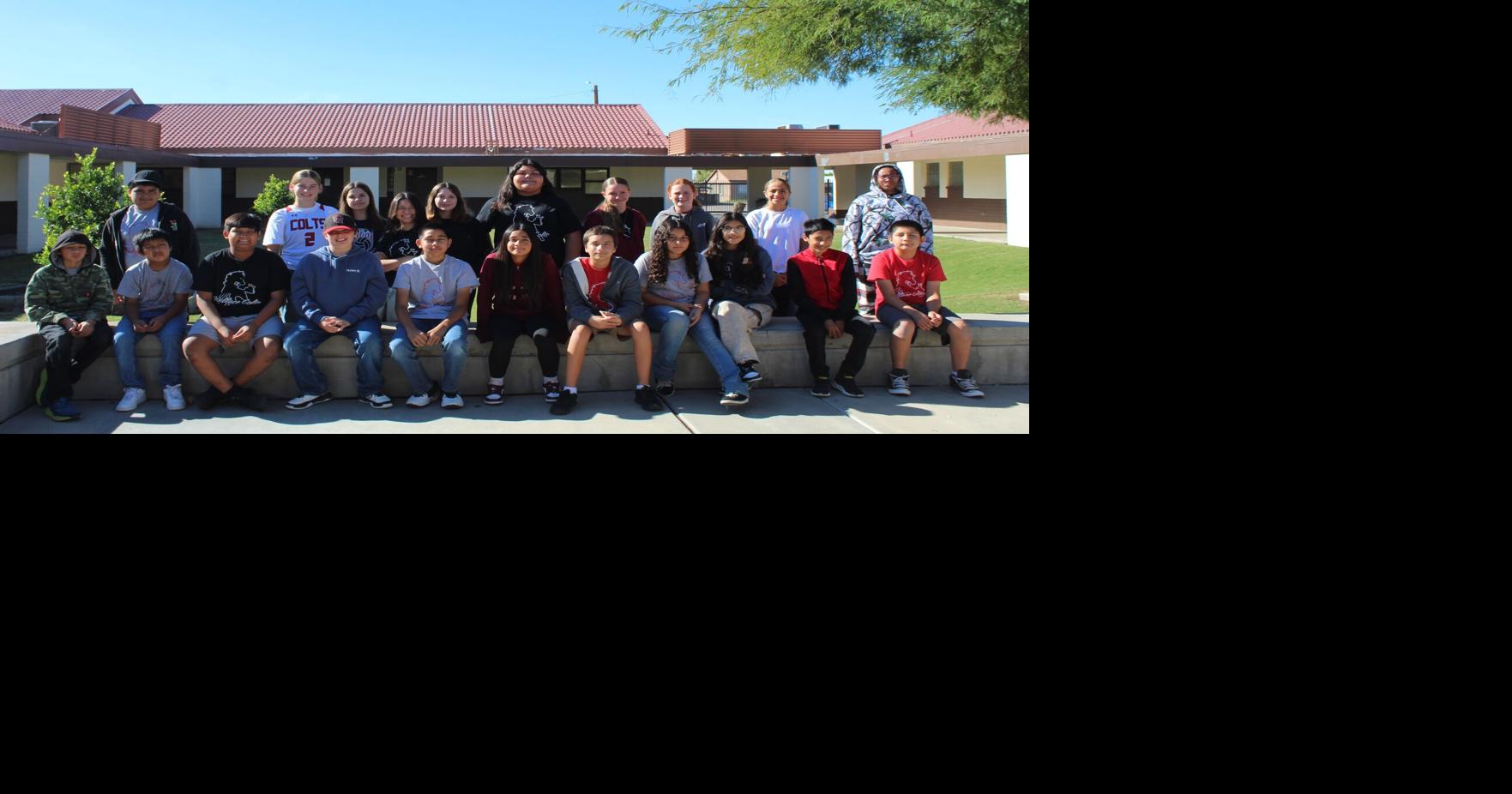 Wallace Junior High November Students of the Month | Parker News ...