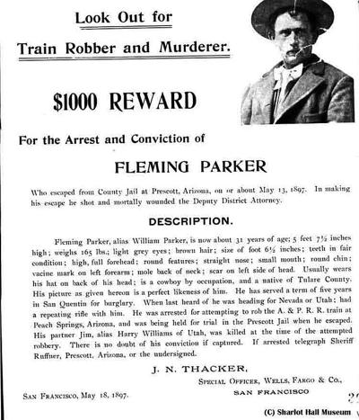 Arizona History: Fleming Parker, the outlaw | Lifestyle | havasunews.com