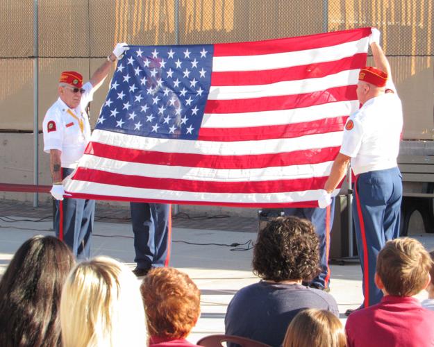 Photos | Havasu Preparatory Academy students observe flag folding ...